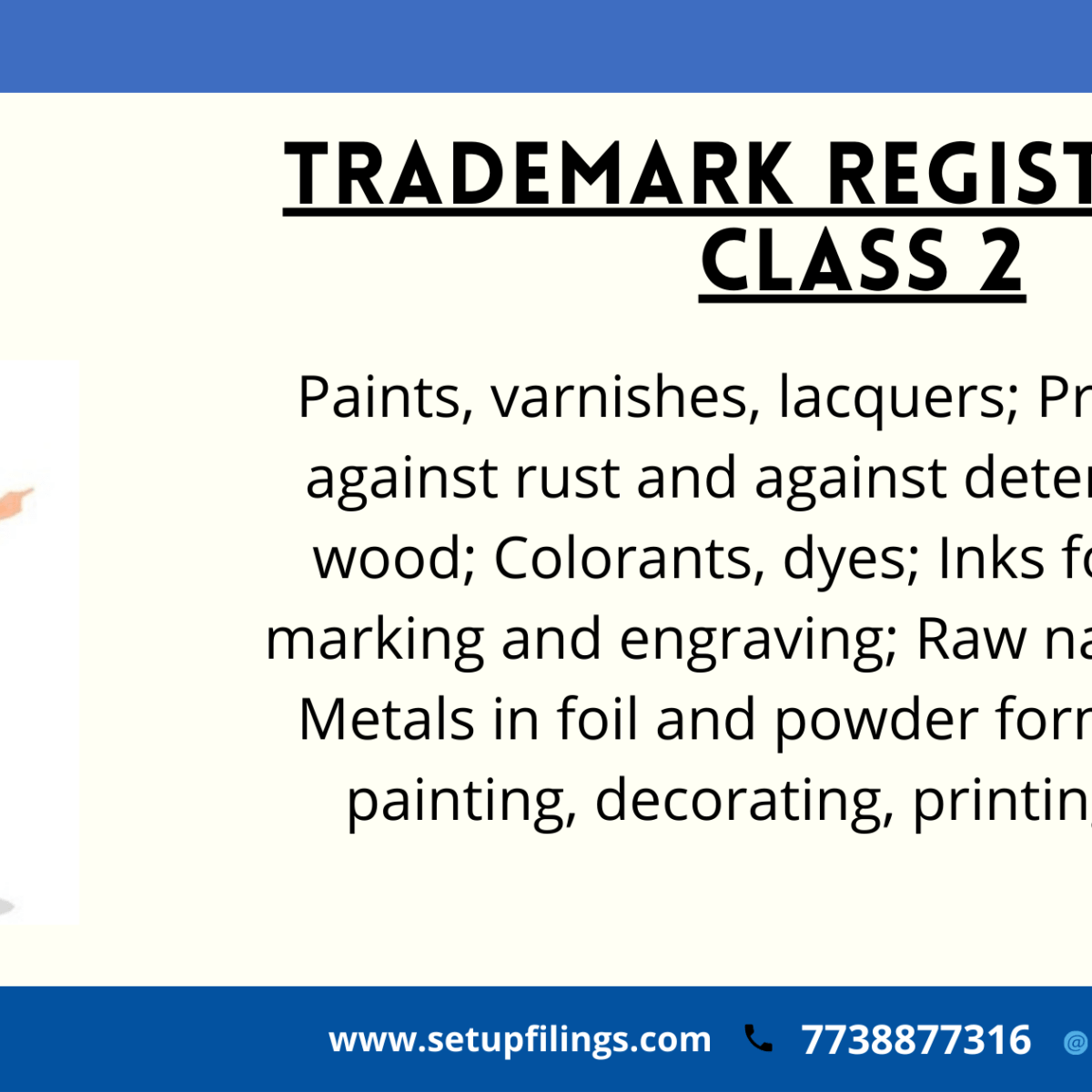 How to Register a Trademark Class 1 - Setupfilings